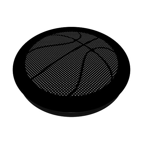 Basketball Gray Pixel For Boys and Girls PopSockets PopGrip: Swappable Grip for Phones & Tablets