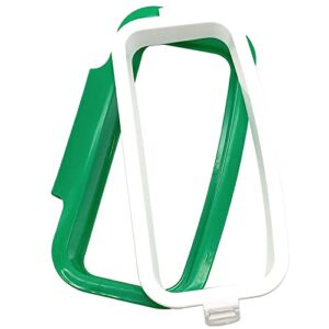 Portable Plastic Door Garbage Trash Bag Can Rack Holder Kitchen Tool 2Pcs (Color Random)