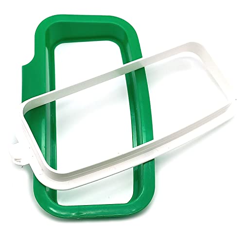 Portable Plastic Door Garbage Trash Bag Can Rack Holder Kitchen Tool 2Pcs (Color Random)