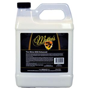 mckee's 37 mk37-831 tire shine sio2 enhanced, 128 oz.