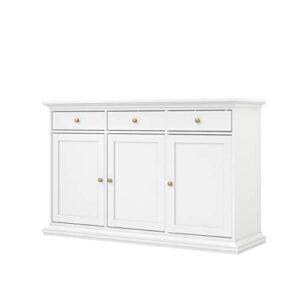 Tvilum Sonoma Sideboard with 3 Doors and 3 Drawers, White