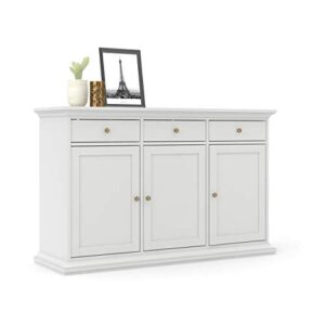 Tvilum Sonoma Sideboard with 3 Doors and 3 Drawers, White