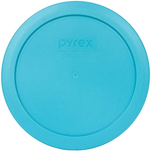 Pyrex 7201-PC 4-cup Surf Blue Replacement Food Storage Lid, Made in the USA - 2 Pack