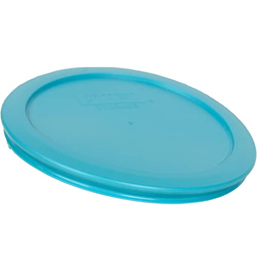 Pyrex 7201-PC 4-cup Surf Blue Replacement Food Storage Lid, Made in the USA - 2 Pack