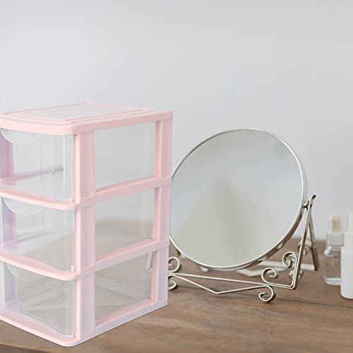 UPKOCH Plastic Dresser 1pc plastic drawers drawer storage cabinet desktop storage case multilayer storage plastic drawers box 4x6 picture frame Small Plastic Drawer Organizer