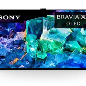 Sony 55 Inch 4K Ultra HD TV A95K Series: BRAVIA XR OLED Smart Google TV with Dolby Vision HDR,Bluetooth, Wi-Fi, USB, Ethernet, HDMI and Exclusive Features for The Playstation- 5 XR55A95K- 2022 Model