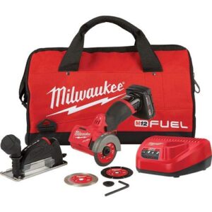 milwaukee m12 fuel 3" compact cut off tool kit