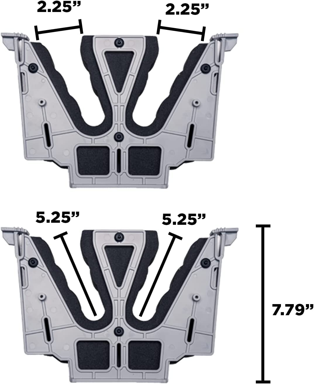 DECKED Narrow Drawer Piecekeepers | (1) set of (2) two | Narrow | 2 Slots