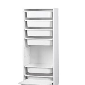 Comfyt White Dresser, Closet Organizers and Storage, Storage Cabinet Bins, Drawers, Toy Storage, 8 Shelf Wood Bathroom Office Kitchen Garage Pantry Organizer Chest Shelf Shoe Clothing Rack, Bookshelf