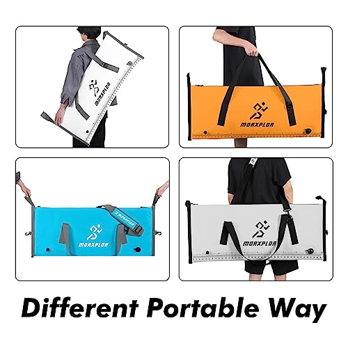 MORXPLOR Insulated Fish Cooler Bag for Fishing 41x17In 50x20In 60x24In,Insulated Fish Kill Bag with Easy Grip Carry Handles and Carry Pack,Large Leakproof Fish Bag Cooler