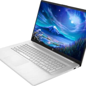 HP 17.3'' HD Touchscreen Business Lap, Intel Core i7-1165G7, Win 11 Pro, 64GB RAM 2TB SSD, HDMI, WiFi 6, Bluetooth, Webcam, Numeric Keypad, Backlit Keyboard, Long Battery Life, Tech Deal USB, Silver