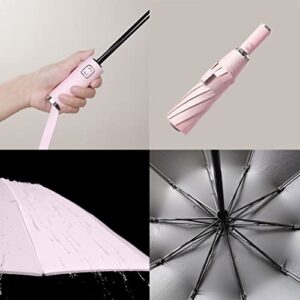 BAODINI Travel UV Umbrella for Sun Protection-Small Folding Umbrella Compact for Women and Girls