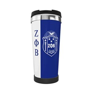 ze-ta beta sorority paraphernalia gifts travel coffee mugs funny gifts stainless steel vacuum insulated cups