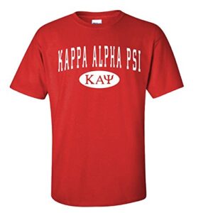 kappa alpha psi group tee large red