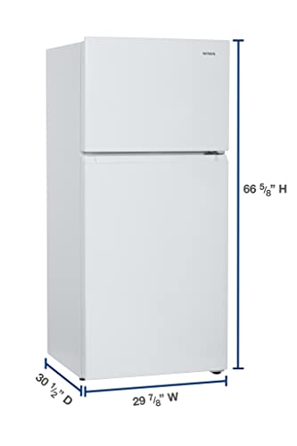 Winia 18 cu. Ft. Top Freezer Refrigerator - White (WZTG18HSWCD)