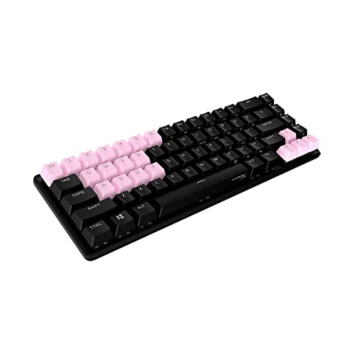 HyperX Rubber Keycaps – Gaming Accessory Kit, 19 Keys, English (US) Layout, Pink