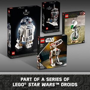 LEGO Star Wars BD-1 75335 Posable Droid Figure Model Building Kit, Room Decoration, Memorabilia Gift Idea for Teenagers from The Jedi: Survivor Video Game