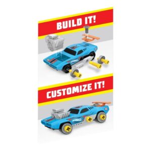 Hot Wheels Ready to Race Car Builder Playset Custom Vehicle Toy Car for Kids