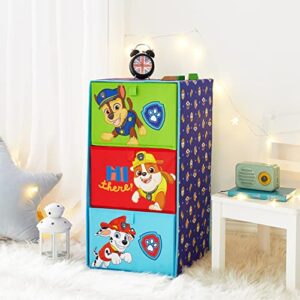 Paw Patrol 3 Drawer Soft Storage Unit with Poly Canvas Frame