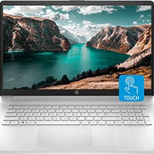 HP 17 Laptop, 17.3" HD+ Touchscreen, Intel Core i7-1255U Processor, 16GB RAM, 512GB SSD, Webcam, HDMI, Backlit Keyboard, Wi-Fi, Windows 11 Home, Silver