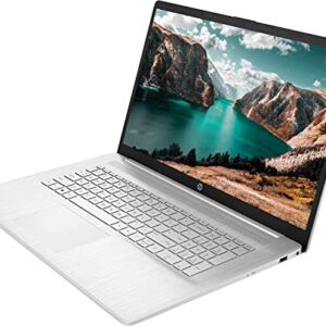 HP 17 Laptop, 17.3" HD+ Touchscreen, Intel Core i7-1255U Processor, 16GB RAM, 512GB SSD, Webcam, HDMI, Backlit Keyboard, Wi-Fi, Windows 11 Home, Silver