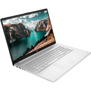 HP 17 Laptop, 17.3" HD+ Touchscreen, Intel Core i7-1255U Processor, 16GB RAM, 512GB SSD, Webcam, HDMI, Backlit Keyboard, Wi-Fi, Windows 11 Home, Silver