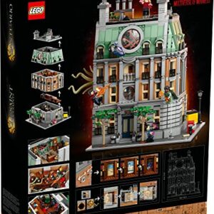 LEGO Marvel Sanctum Sanctorum 76218, 3-Story Modular Building Set, Avengers Movie Collectible, 9 Minifigures Including Doctor Strange, Wong, Spider-Man, Iron Man and The Scarlet Witch