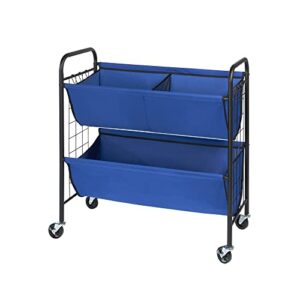 neatfreak! 2 tier garage organizer with casters