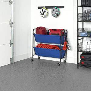 neatfreak! 2 Tier Garage Organizer with Casters