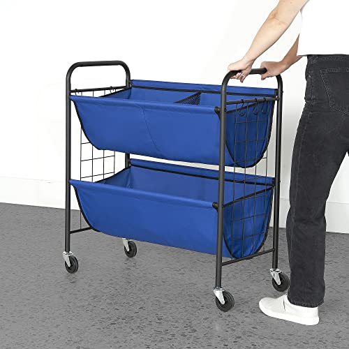 neatfreak! 2 Tier Garage Organizer with Casters