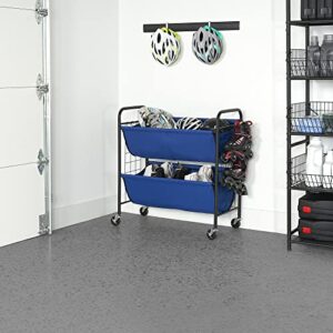 neatfreak! 2 Tier Garage Organizer with Casters