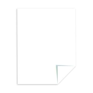 Neenah Exact Vellum Bristol, 8.5" x 11", 67 lb/147 gsm, White, 94 Brightness, 250 Sheets (80211) & Astrobrights/Neenah Bright White Cardstock, 8.5" x 11", 65 lb/176 gsm, White, 75 Sheets (90905-02)