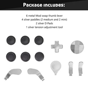 for Elite Series 2 Controller Accessory, Gaming Controller Accessories 13 in 1 Game Replacement Accessory Kit for Xbox One Elite Series 2