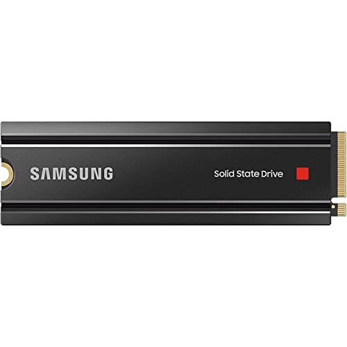 SAMSUNG MZ-V8P2T0CW 980 PRO with Heatsink PCIe 4.0 NVMe SSD 2TB for PC/PS5 - (2-Pack)