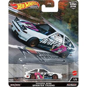 hot wheels car culture circuit legends vehicles for 3 kids years old & up, premium collection of car culture 1:64 scale vehicles