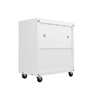 Manhattan Comfort Fortress Storage Units, White