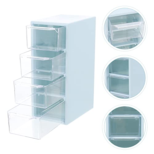 Cabilock Desktop Organizer Jewelry Storage Box Multi Layer Storage Container Desktop Storage Holder Storage Drawers