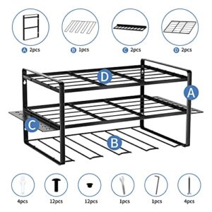 JANE EYRE Power Tool Organizer - Tool Organizer Holder Wall Mount Power Tool Storage Drill Rack.