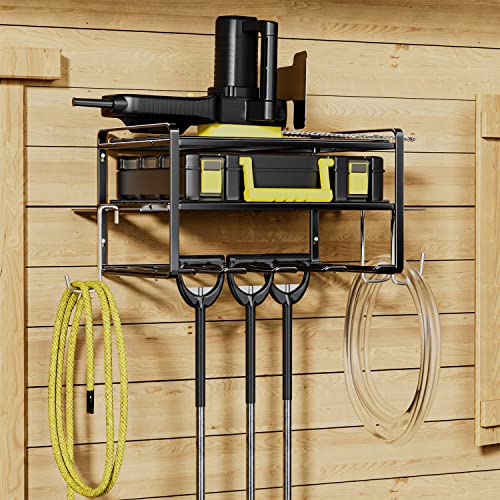 JANE EYRE Power Tool Organizer - Tool Organizer Holder Wall Mount Power Tool Storage Drill Rack.