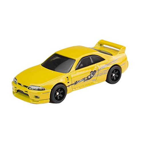 Hot Wheels Retro Entertainment Collection,Nissan Skyline GTR R33, TV, & Video Games, Iconic Replicas for Play or Display, Gift for Collectors