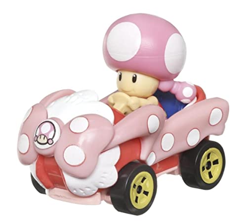 Hot Wheels Mario Kart Toadette with Birthday Girl Kart