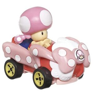 Hot Wheels Mario Kart Toadette with Birthday Girl Kart