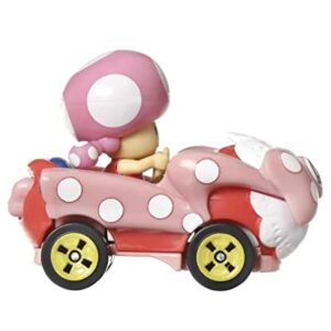 Hot Wheels Mario Kart Toadette with Birthday Girl Kart