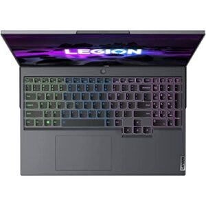 Lenovo 2022 Newest Legion 5 Pro 16" WQXGA 2K IPS 165Hz 500nits Gaming Laptop (8-Core Ryzen 7-5800H GeForce RTX 3060 6GB, 64GB RAM, 1TB SSD), RGB Backlit, Nahimic, IST Cable, Windows 11 Home, Grey