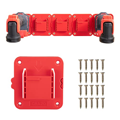 Tool Holder Mount for Craftsman V20 20V Drill Tool Hanger Power Tool Storage -5 Pack