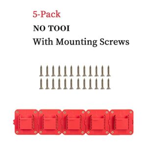 Tool Holder Mount for Craftsman V20 20V Drill Tool Hanger Power Tool Storage -5 Pack