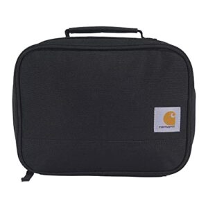 carhartt gear b0000286 insulated 4 can lunch cooler - one size fits all - black