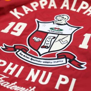 Kappa Alpha Psi M7 Windbreaker Jacket [5XL] Crimson Red