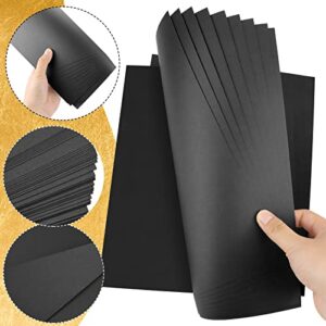 FSWCCK Black Cardstock Paper 8.5 x 11 Inches, 100 Sheets Heavy Cover Card Stock for DIY Crafts Cards Making