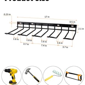 WellMall Power Tool Organizer Holder - Wall Mount Style for Power Tool Drill as Heavy Duty Tool Shelf & Tool Rack with Compact Design, Great as Tool Utility Shelves & Great as Gifts for Him Men